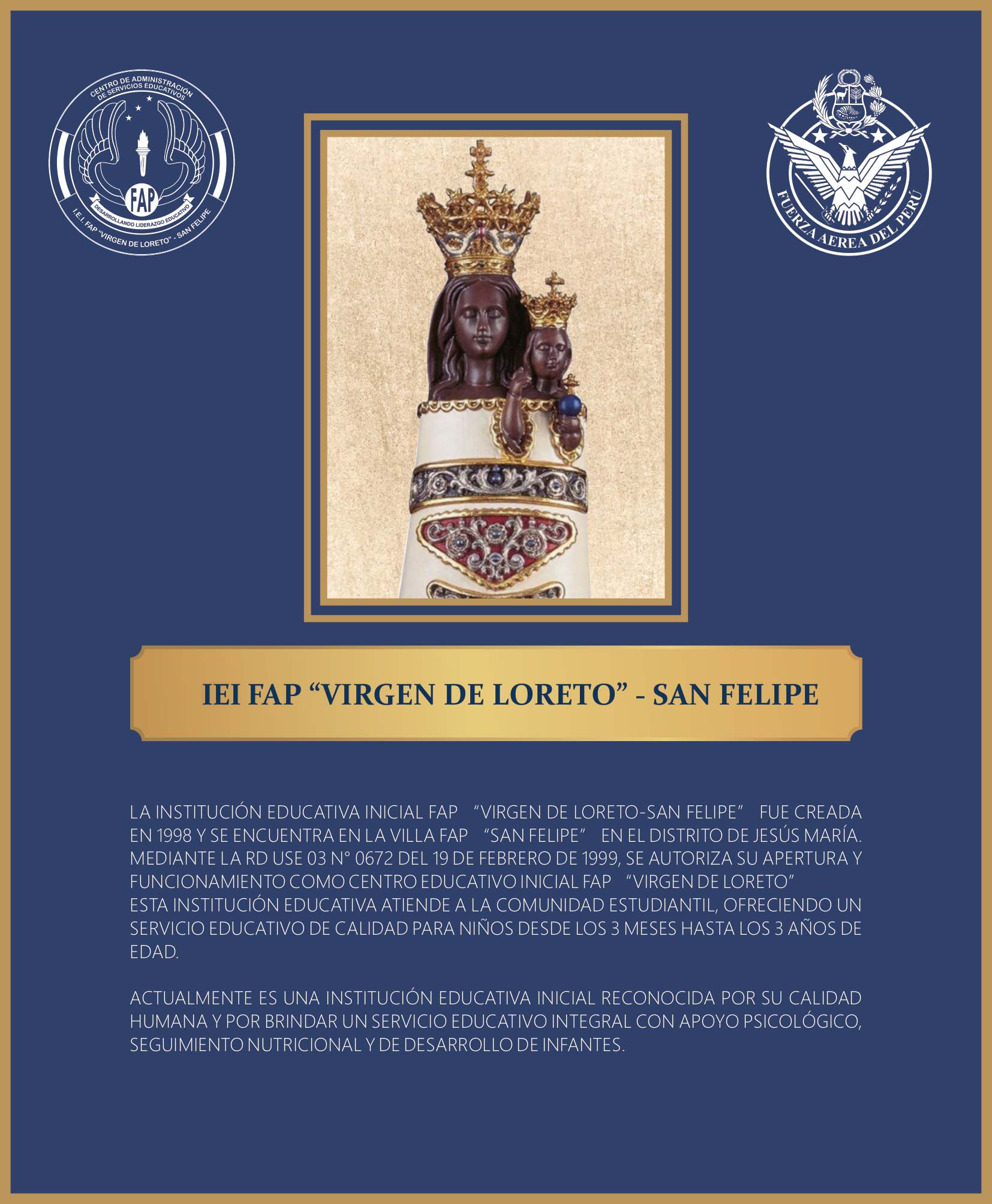 IE FAP Virgen de Loreto – San Felipe | Cased - Centro de Administración ...